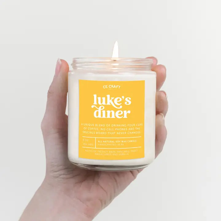 Luke's Diner Candle | Jolley's Corner